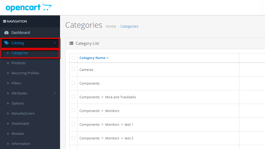 Adding Product Categories and Sub-Categories in OpenCart 3 | HostArmada